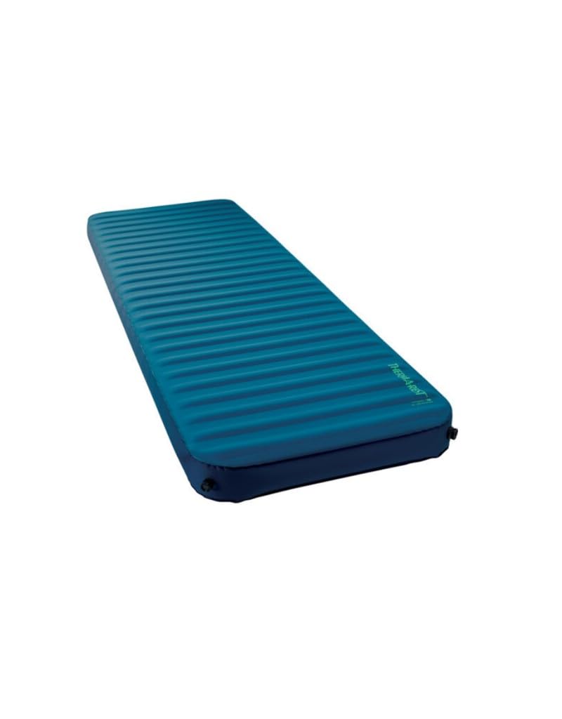Therm-a-Rest MondoKing 3D Self-Inflating Camping Sleeping Pad, Large - 77 x 25 Inches, Lyons Blue