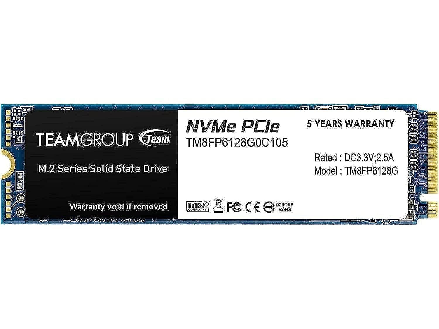 Team Group TM8FP6128G0C101 Ssd 128gteam Tm8fp6128g0c101 R