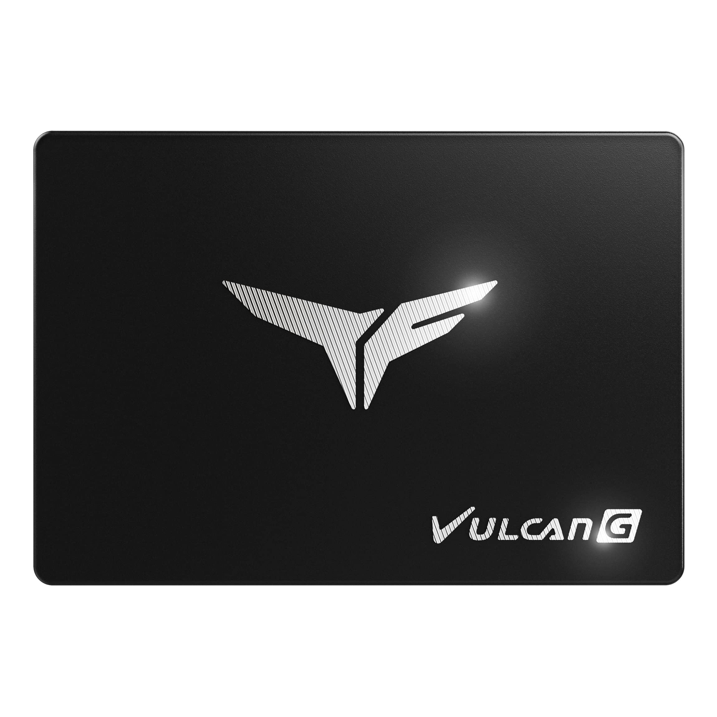 TEAMGROUP T-Force Vulcan G 1TB SLC Cache 3D NAND TLC 2.5 Inch SATA III Internal Solid State Drive SSD (R/W Speed up to 550/500 MB/s) T253TG001T3C301