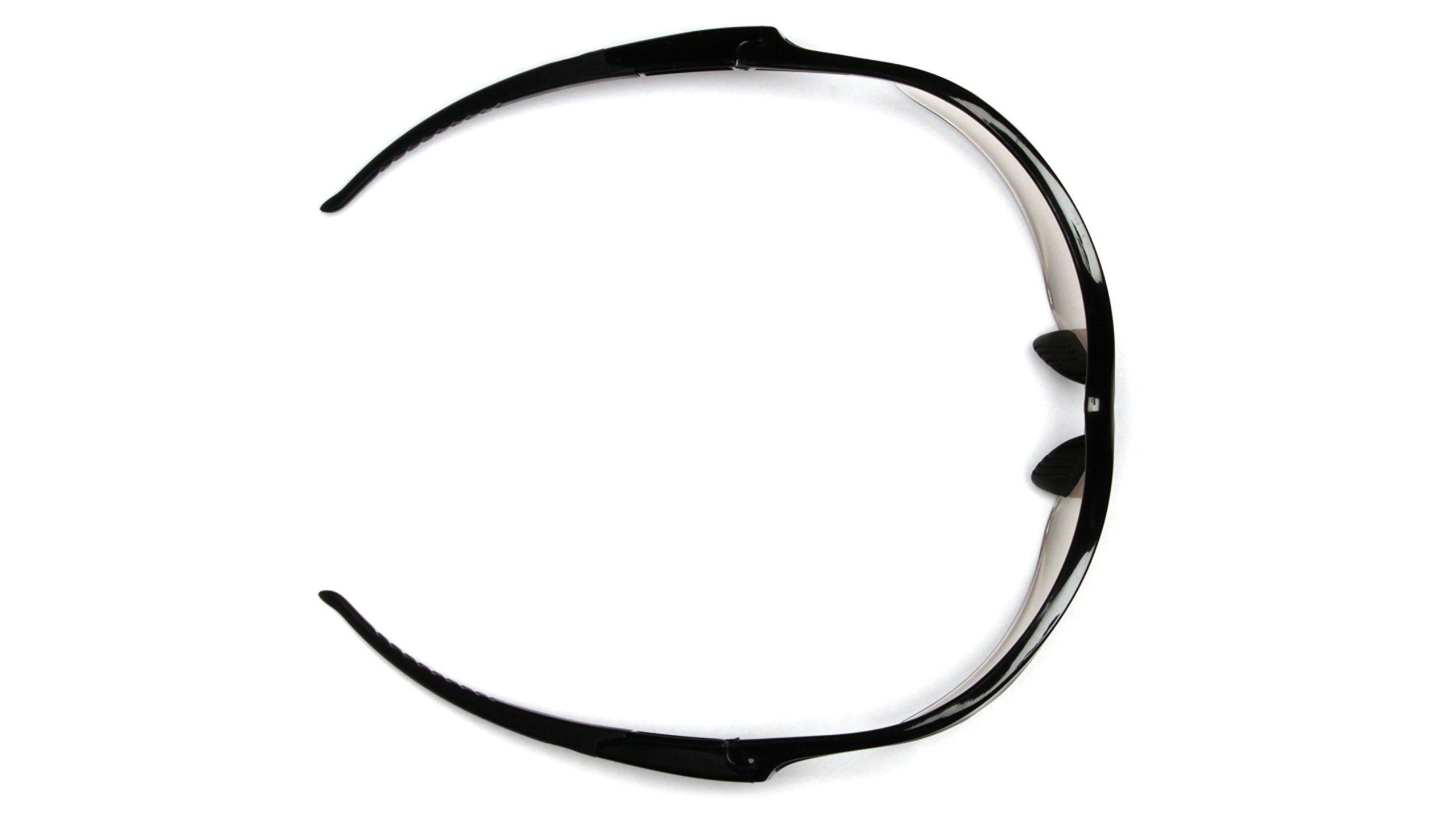 Pyramex Safety Products SB6310STP PMXTREME Safety Glasses, Clear Anti-Fog Lens with Black Frame & Cord, Clear
