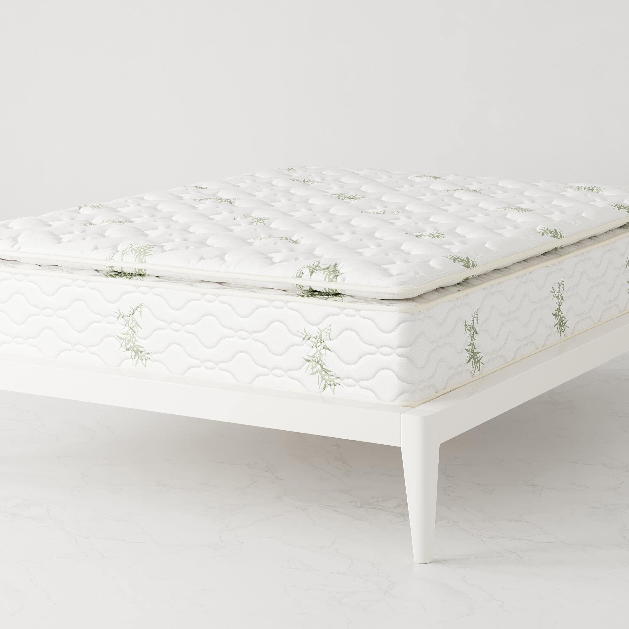 Signature Sleep 13" Hybrid Coil Mattress, Queen, White
