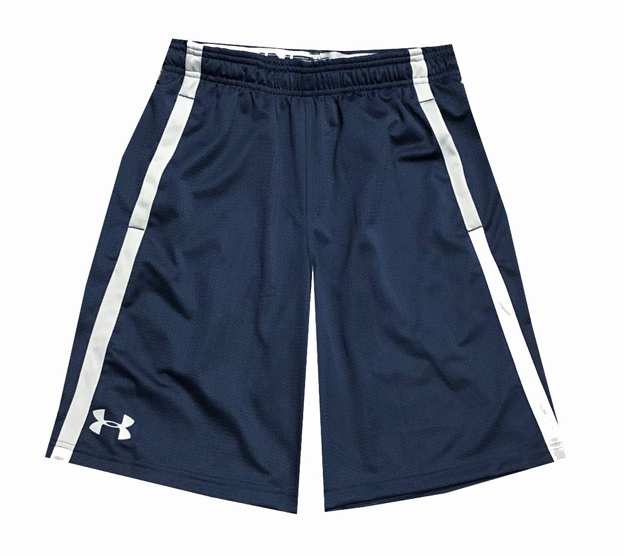 Under Armour Men's UA Tech HeatGear Athletic Mesh Shorts (S, Navy)