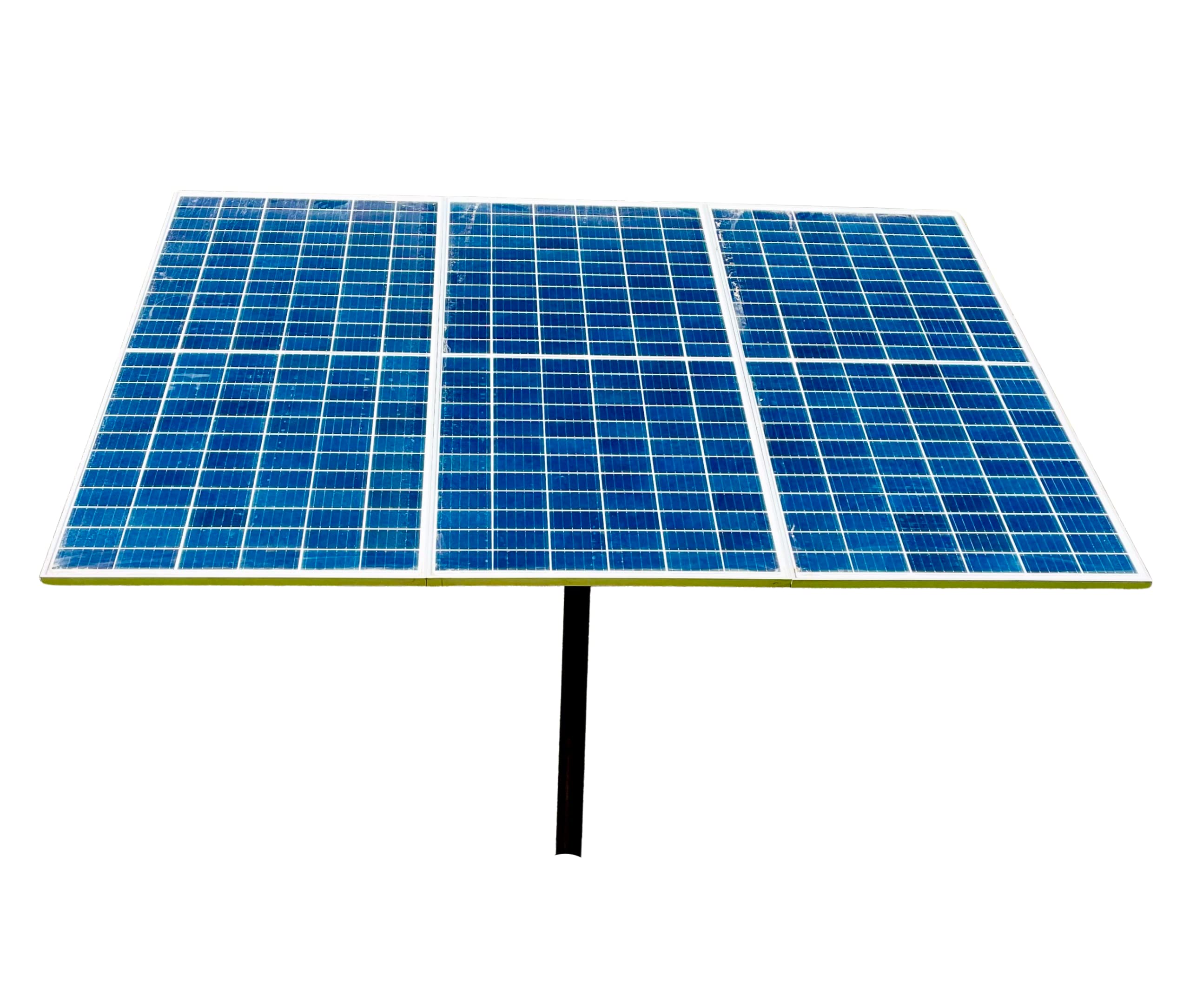 Solar Panel Array Top of Pole Ground Mount Bracket 4" Pipe Universal Bolt On