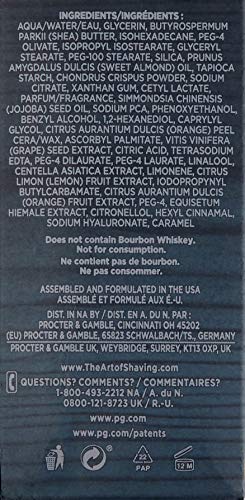 The Art of Shaving After-Shave Balm for Men - Face Moisturizer, Clinically Tested for Sensitive Skin, Bourbon, 3.3 Ounce