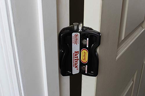 The Original Fat Ivan Fold Up Door Chock with Magnet (Black)