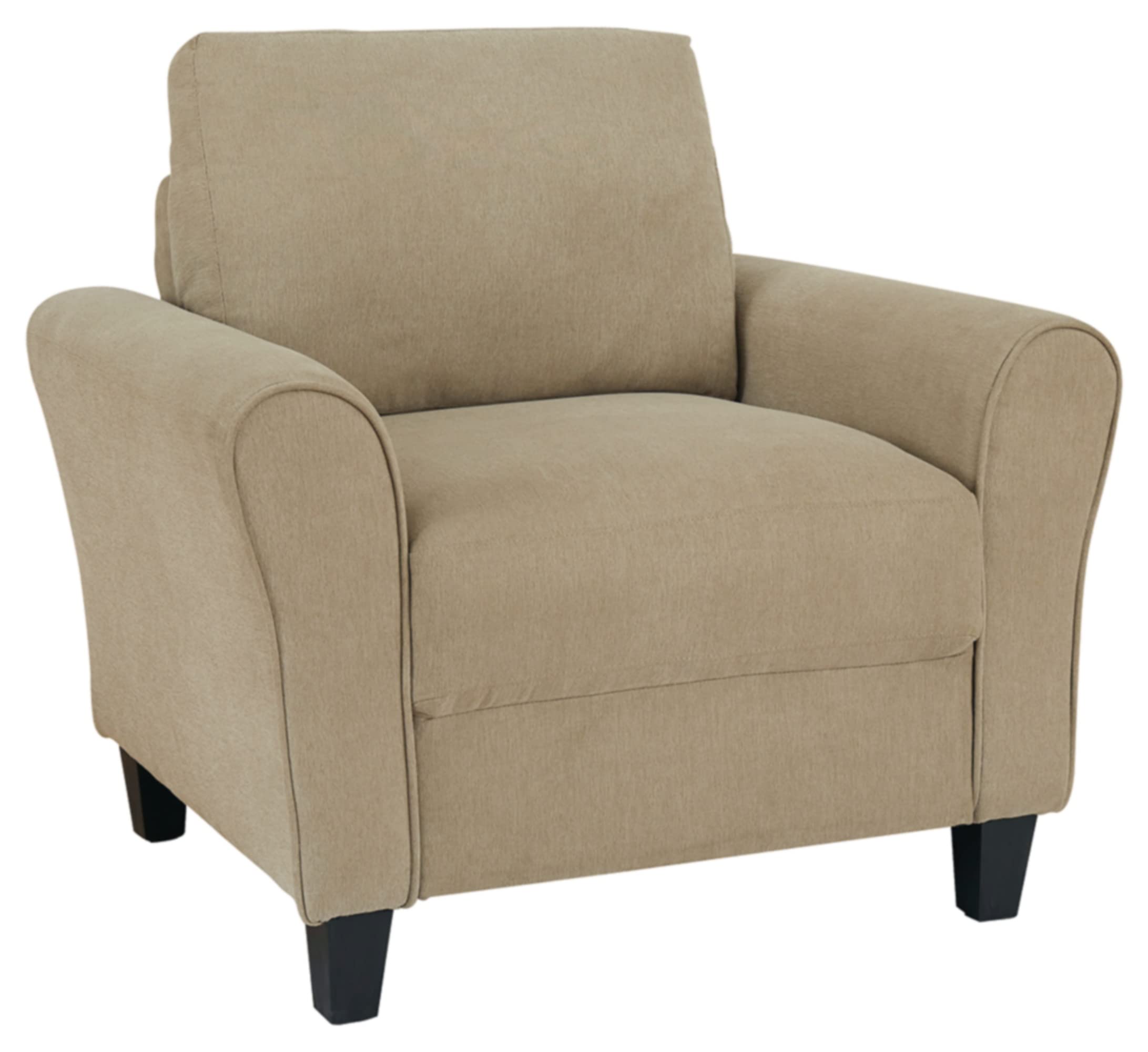 Signature Design by Ashley Carten Traditional Cushioned Chair, Beige