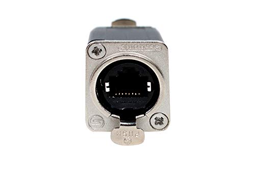 Seetronic SE8FF-X Tactical Ethernet Coupler, Black