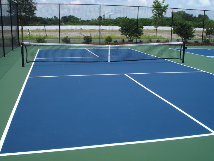 Ronan Sports Pickleball Regulation Cardboard Stencil Kit for Concrete & Asphalt Courts | Made in The USA | Great Gifts for Dads | Summer Time Fun for Families | Black Paint Included