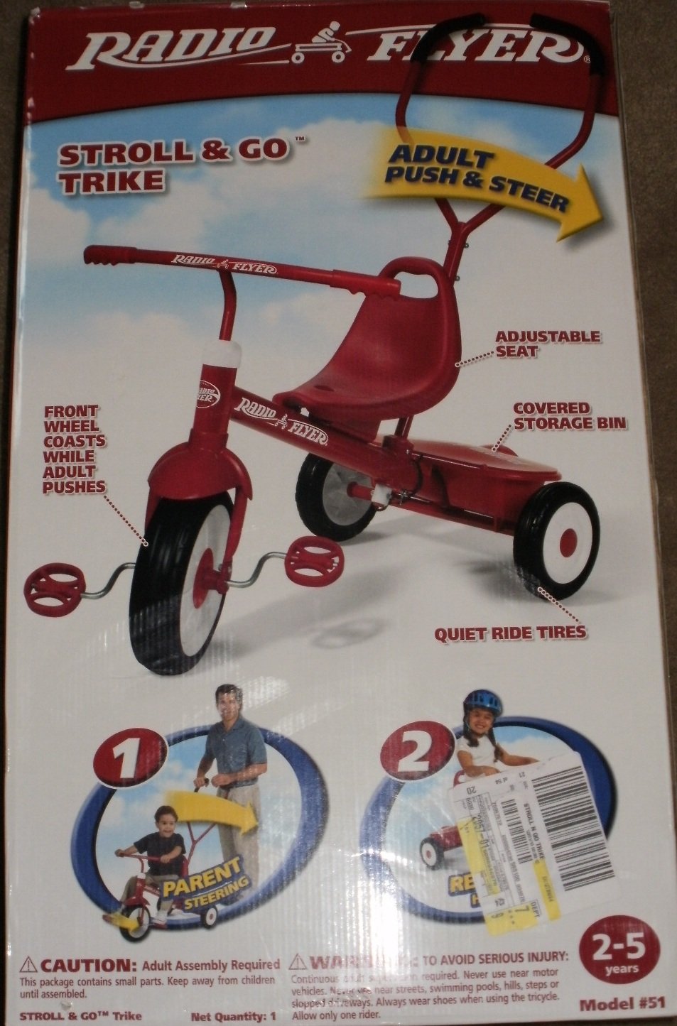 Radio Flyer Stroll & Go Trike