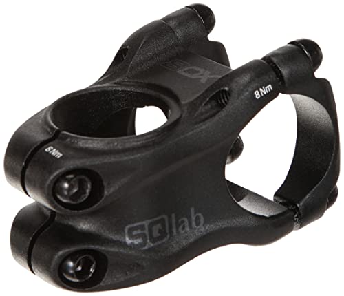 SQlab Unisex – Adult's 8OX Bicycle stem, Black, 35 mm