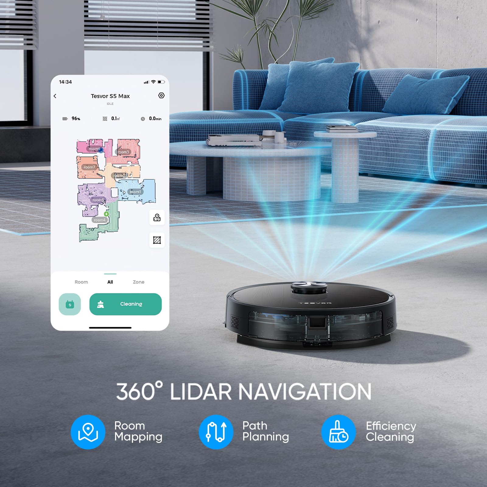 Tesvor M1 Robot Vacuum