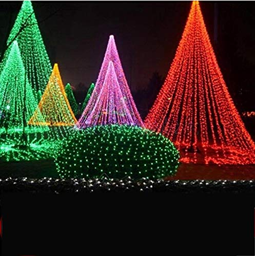 Solar String Lights 105ft 300 LED 8 Modes Solar Powered Led String Lights Waterproof Decorative String Lights for Patio, Garden, Home, St. Patrick’s Day,Wedding, Party, Valentine's Day(Green))