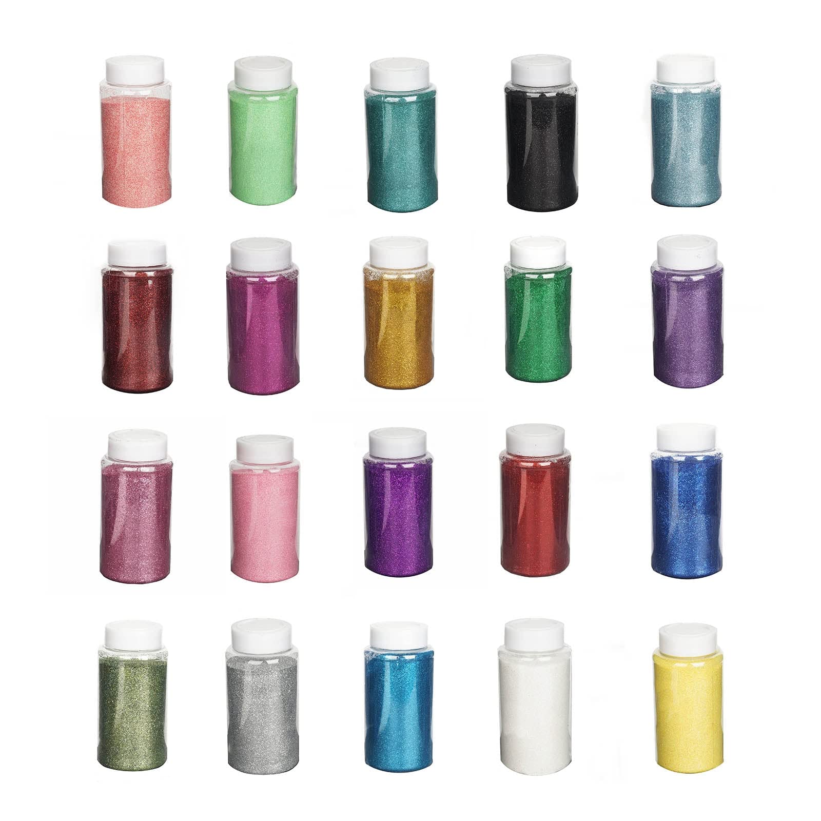 Tableclothsfactory 1 Pound Turquoise DIY Art & Craft Glitter Extra Fine with Shaker Bottle for Wedding Party Event Table Centerpieces