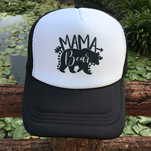 Waldeal Women's Mama Bear Trucker Caps Adjustable Summer Mesh Baseball Hat
