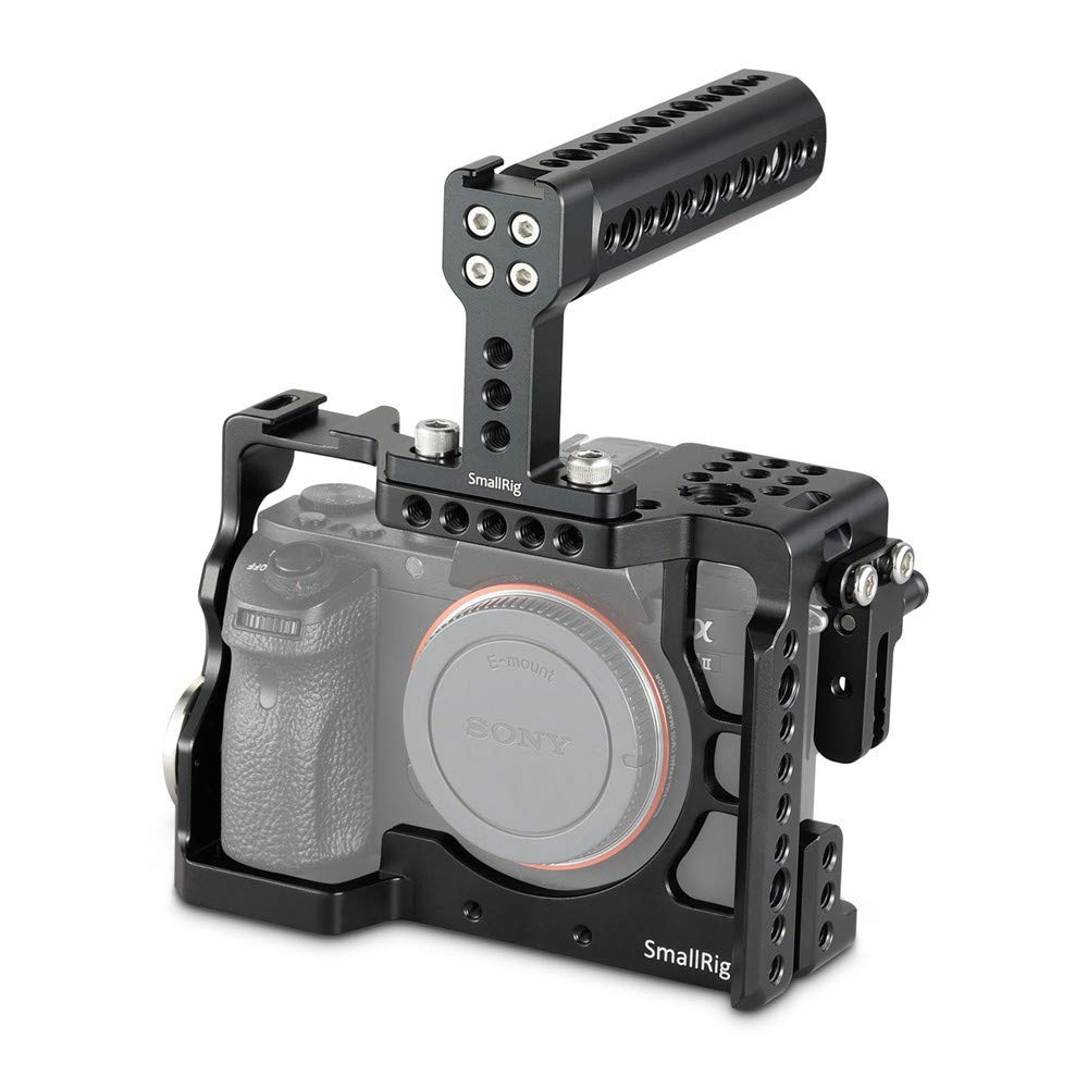 SMALLRIG A7S II Cage Kit with Top Handle and HDMI Cable Clamp for Sony a7ii a7rii a7sii - 2014D