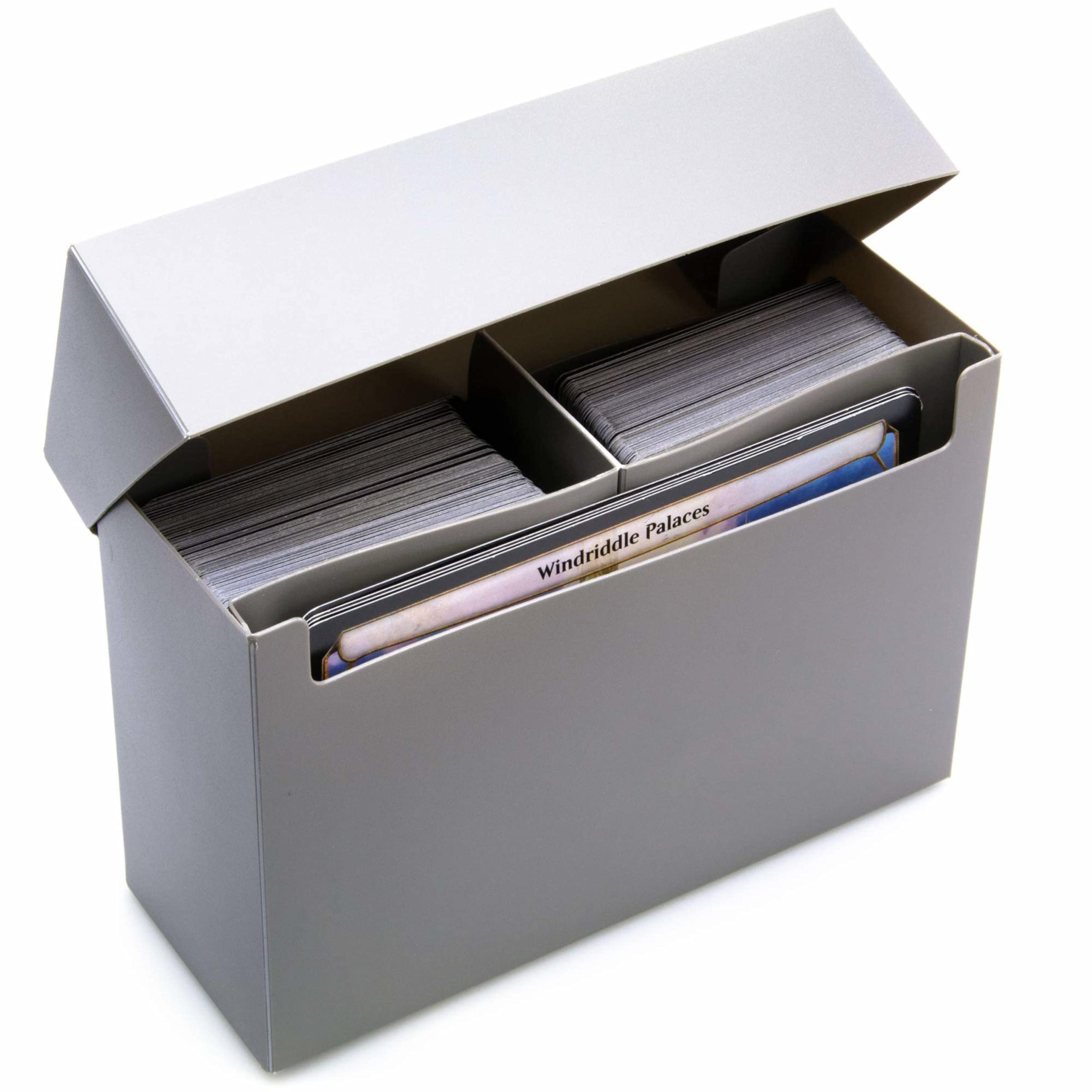 Stratagem The Big Box Double-Wide - Two Deck Oversized TCG Deck Box - Duel Deck Compatible with MTG Magic the Gathering Planechase, Archenemy Baseball, LCGs - Trading Card Games