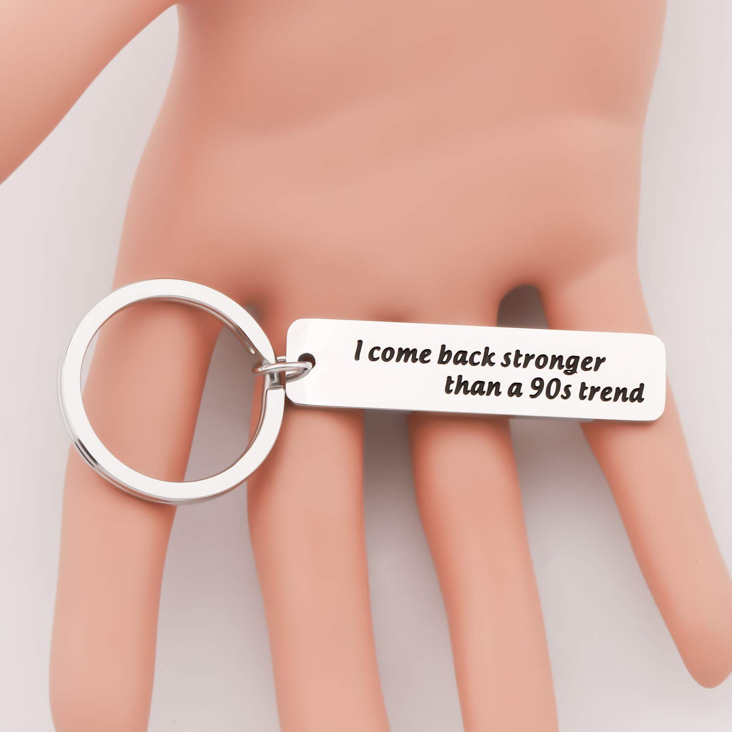 WSNANG Singer Music Wilow Lyrics Inspired Gift I Come Back Stronger Than a 90s Trend Singer Fans Gift (90s Trend KC)