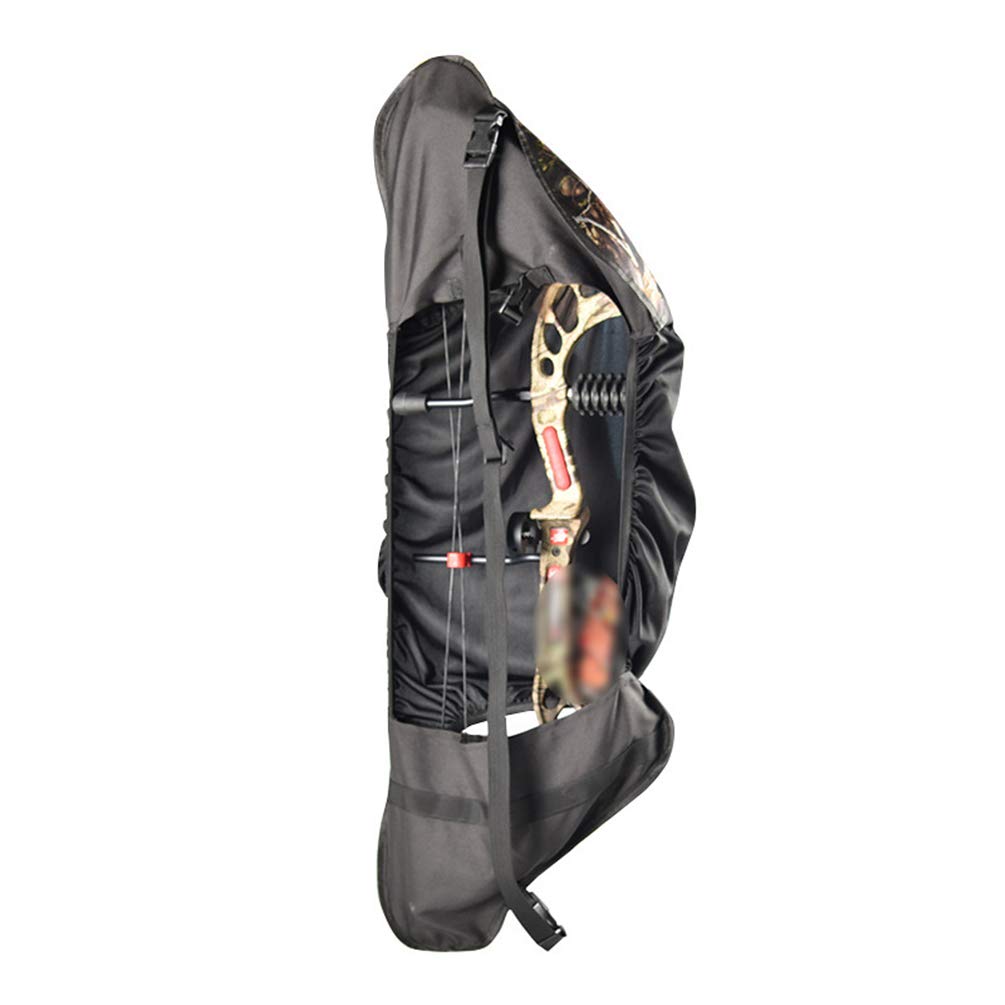 UNISTRENGH Compound Bow Bag Archery Bow Storage Case Backpack Outdoor Portable Universal Bow Carrier Holder for Men Women (Camouflage)