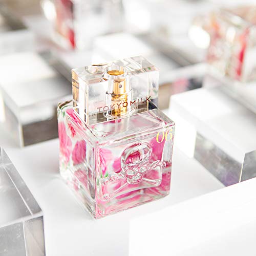 TOKYOMILK Dead Sexy Embossed Eau de Parfum, 3.4 fl. oz, 100 ml – Deep Vanilla, Exotic Wood, White Orchid & Ebony - Romantic & Ethereal, Women’s Perfume, Eau de Parfum Spray for Women