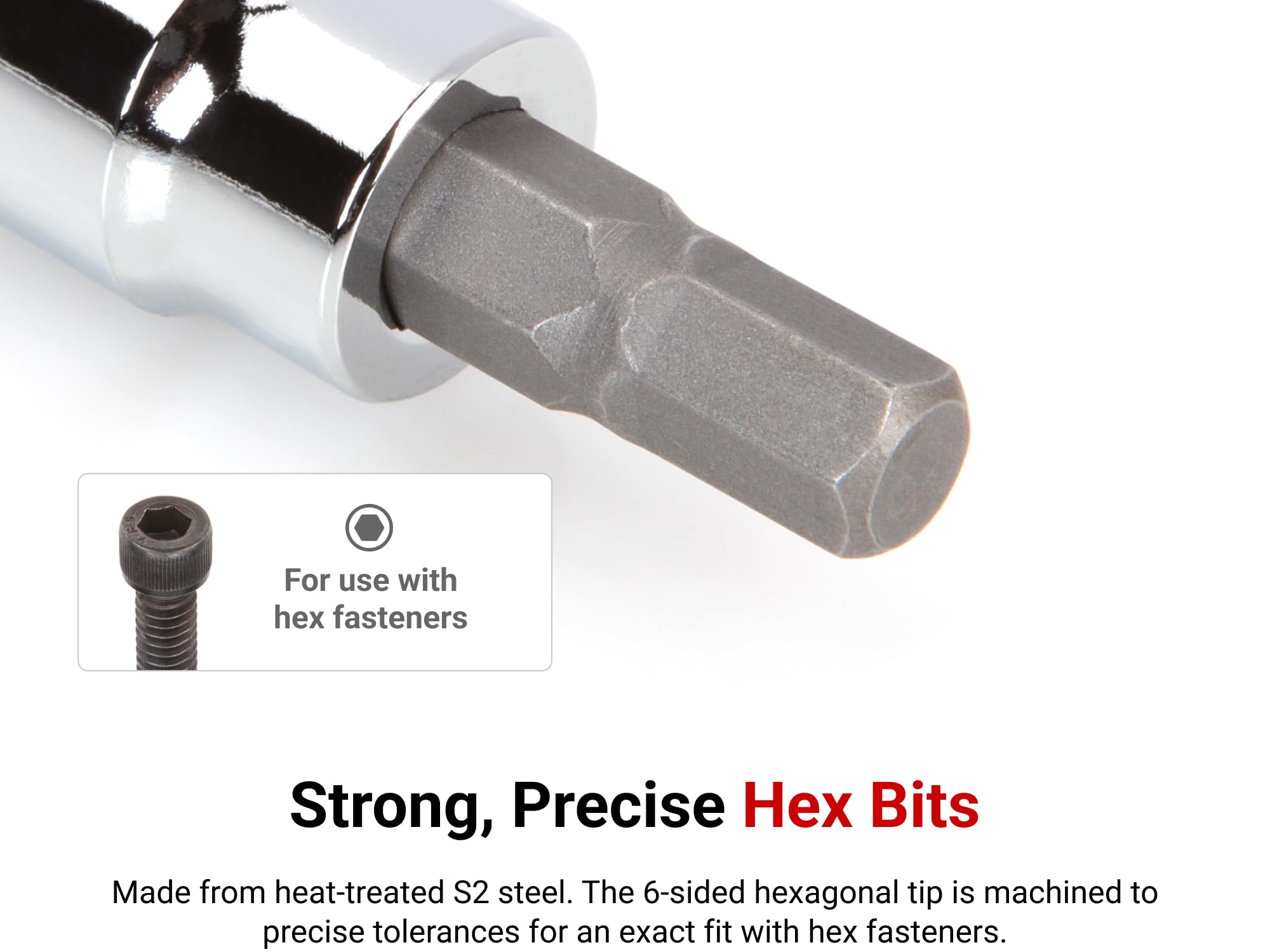 TEKTON 3/8 Inch Drive x 5/16 Inch Hex Bit Socket | SHB12208
