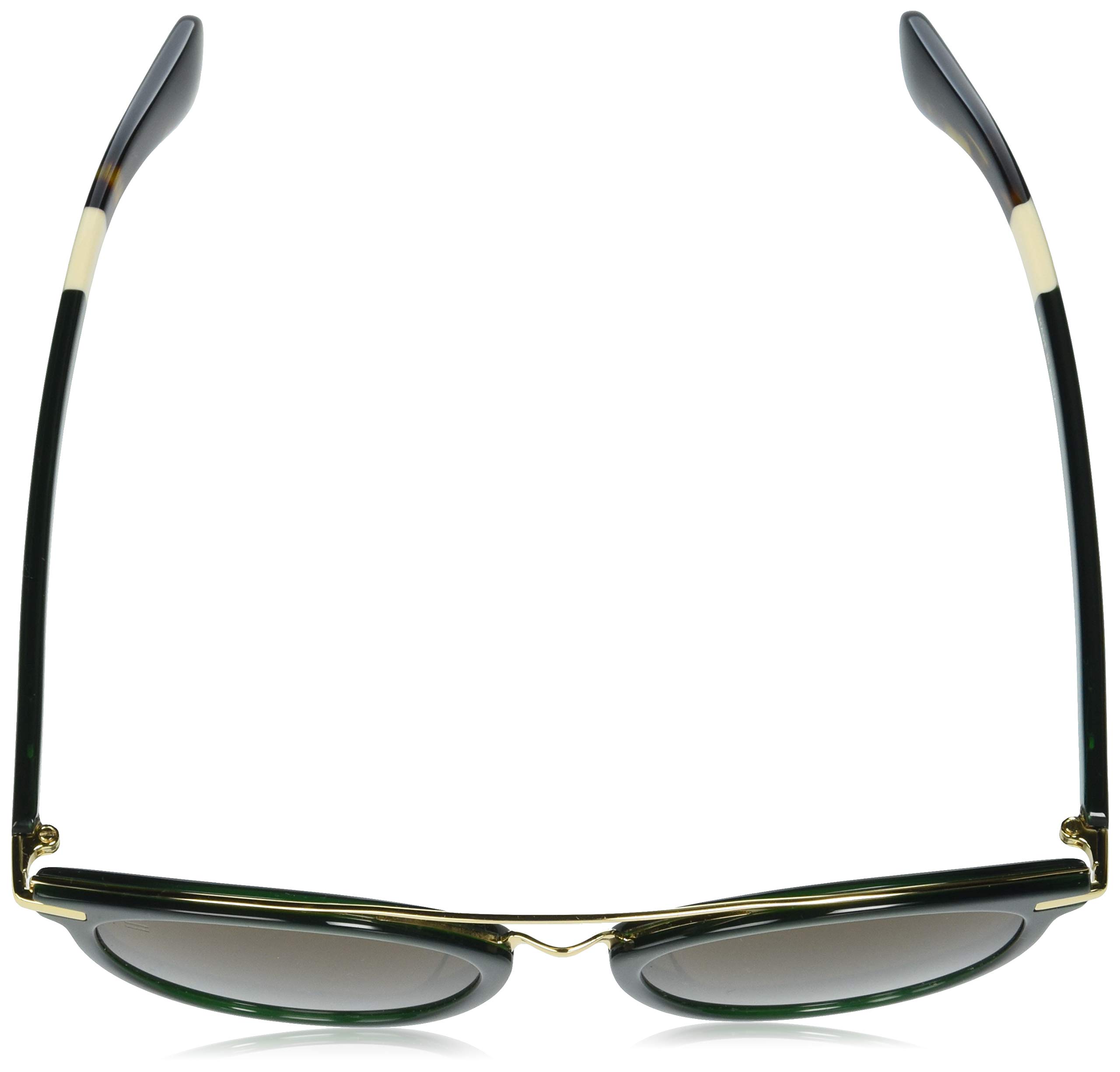 TOMS Harlan Round Sunglasses, Champagne Crystal/Brown Gradient, 51-20-140