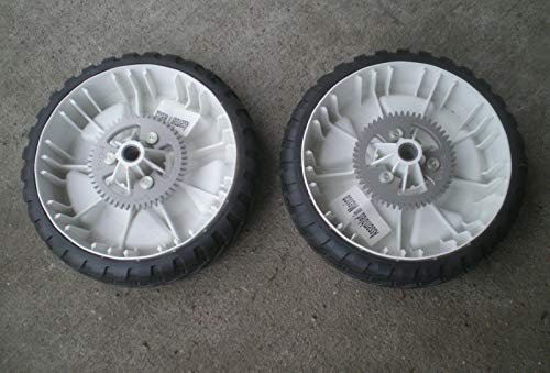 VacuuMParts OEM Toro Lawnmower Personal pace Wheels 8" 119-3822 (Set of 2) w/ 2 131-5399