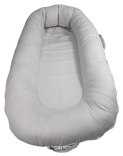 valsonix Baby Nest Cover [fits Dockatot Deluxe+] (Mighty Grey)