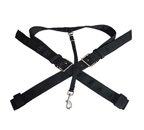 Saddles & Such Replacement Rear Black Cinch with Flank Straps Combo