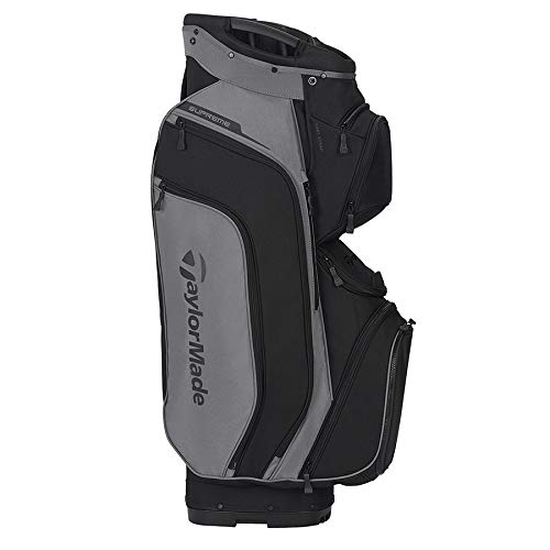 TaylorMade Supreme Cart Bag, Grey Dark/Black