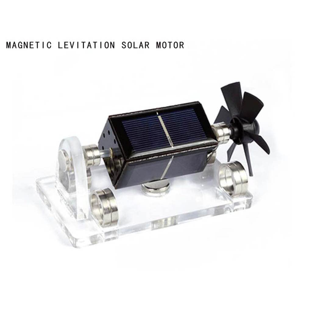 Solar Magnetic Levitation Model With Fan Mendocino Motor Educational Model Scientific Experiment Prop Easy Operate Mendocino Motor Kit