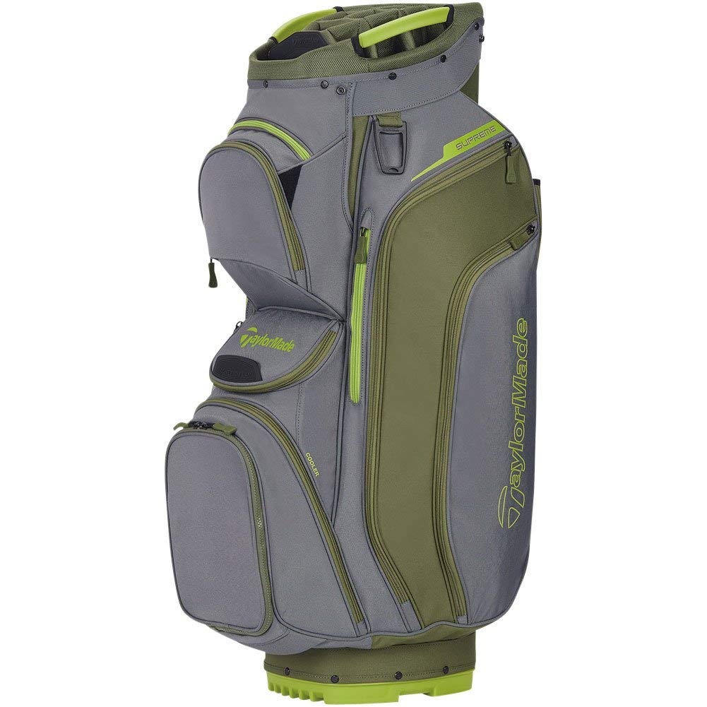 TaylorMade Supreme Cart Bag, Grey Dark/Army