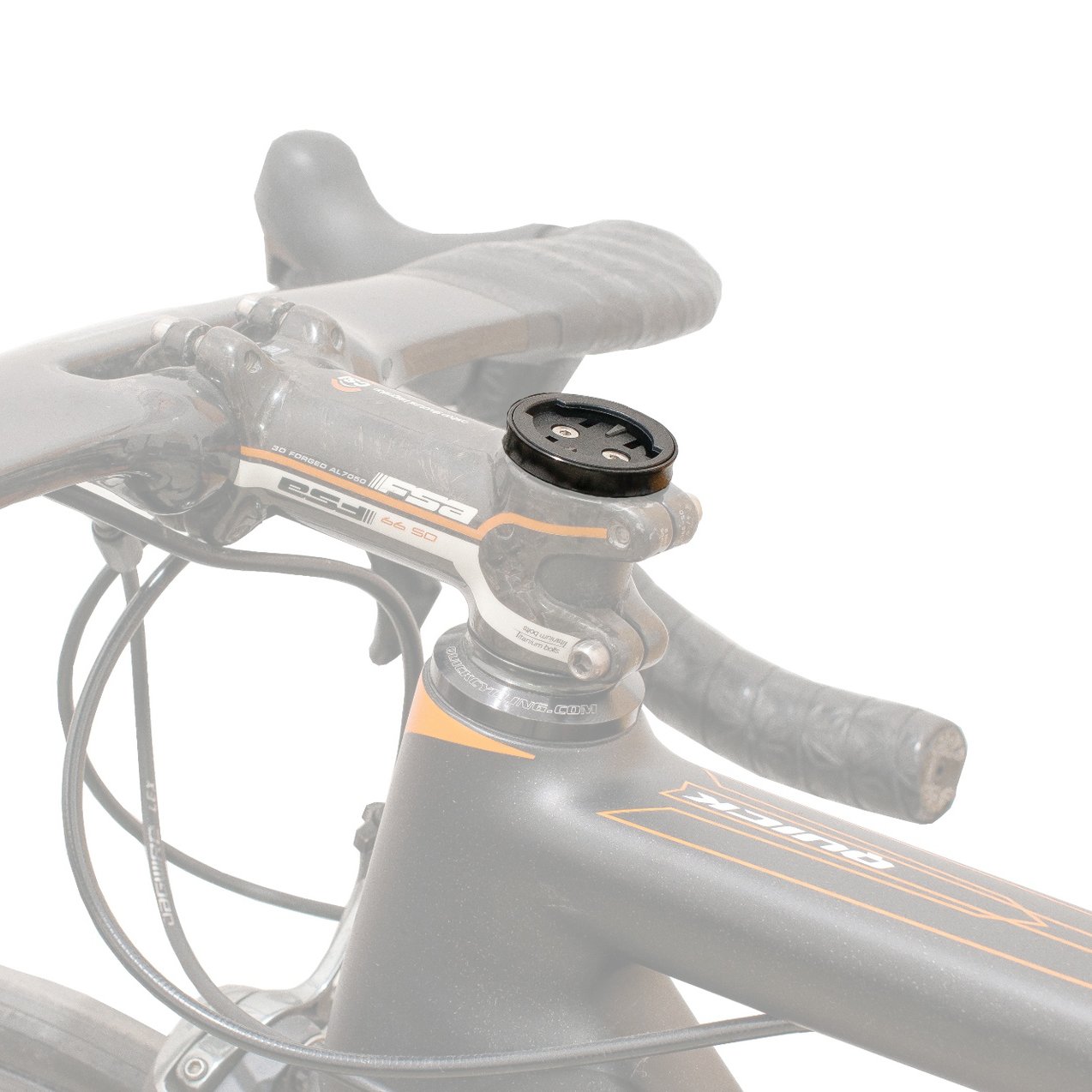 Thinvik Bicycle Stem Headset Top Cap Mount for Wahoo Mini Wahoo Elemnt & Elemnt Bolt,Elemnt Roam GPS Bike Computer - CNC Aluminum Alloy