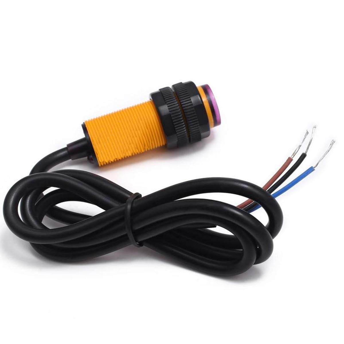 SUBALIGU 3pcs E18-D80NK Infrared Photoelectric Switch Obstacle Avoidance Sensor Module Compatible with Arduino Robot Car