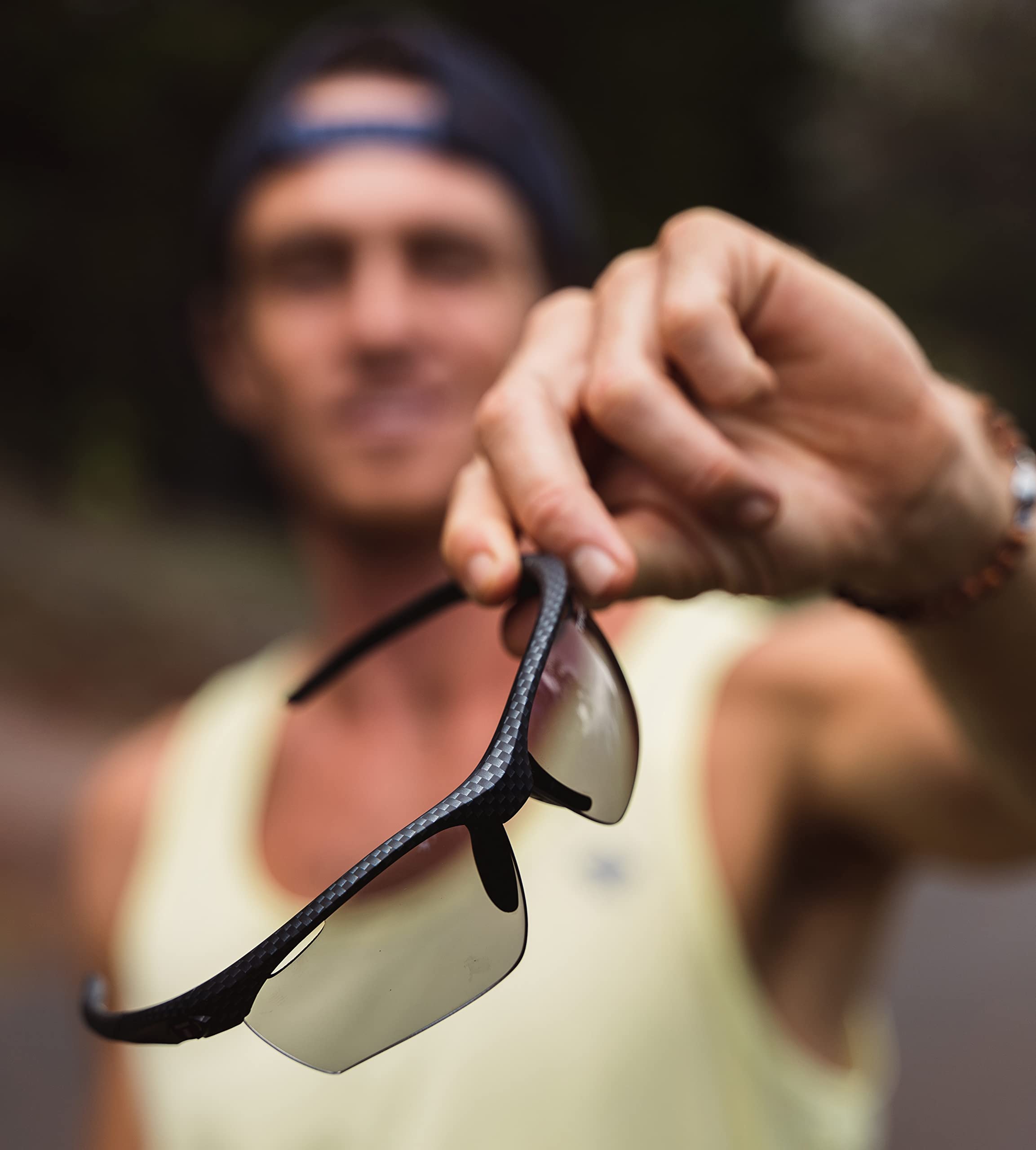 Tifosi Vero Sunglasses (Crystal Neon Green, Clarion Yellow/AC Red/Clear)