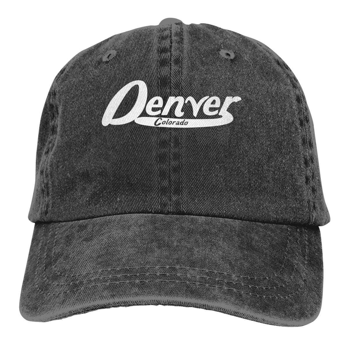 UTWJLTL Black Baseball Cap Dad Hat Adjustable Fitted Hats Fashionable Funny Soft Denim Strapback Caps for Women Men