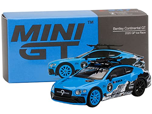 TRUE SCALE miniatures Bentley Continental GT #9 Catie Munnings GP Ice Race (2020) Limited Edition to 1800 Pieces 1/64 Diecast Model Car by True Scale Miniatures MGT00247