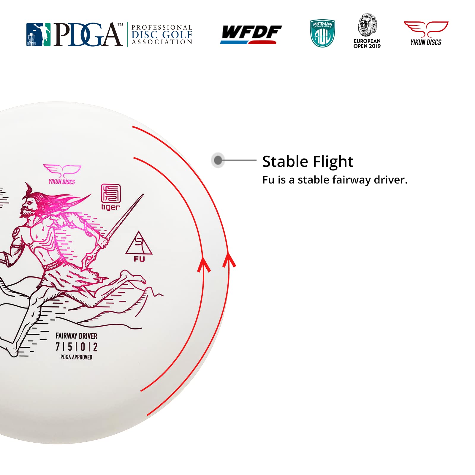 Yikun Disc Golf Discs Driver 165-170g Overstable Disc's for Outdoor Games Disc Golf Disx Professional Distance Driver Golf Discs (Color Disc May Vary)