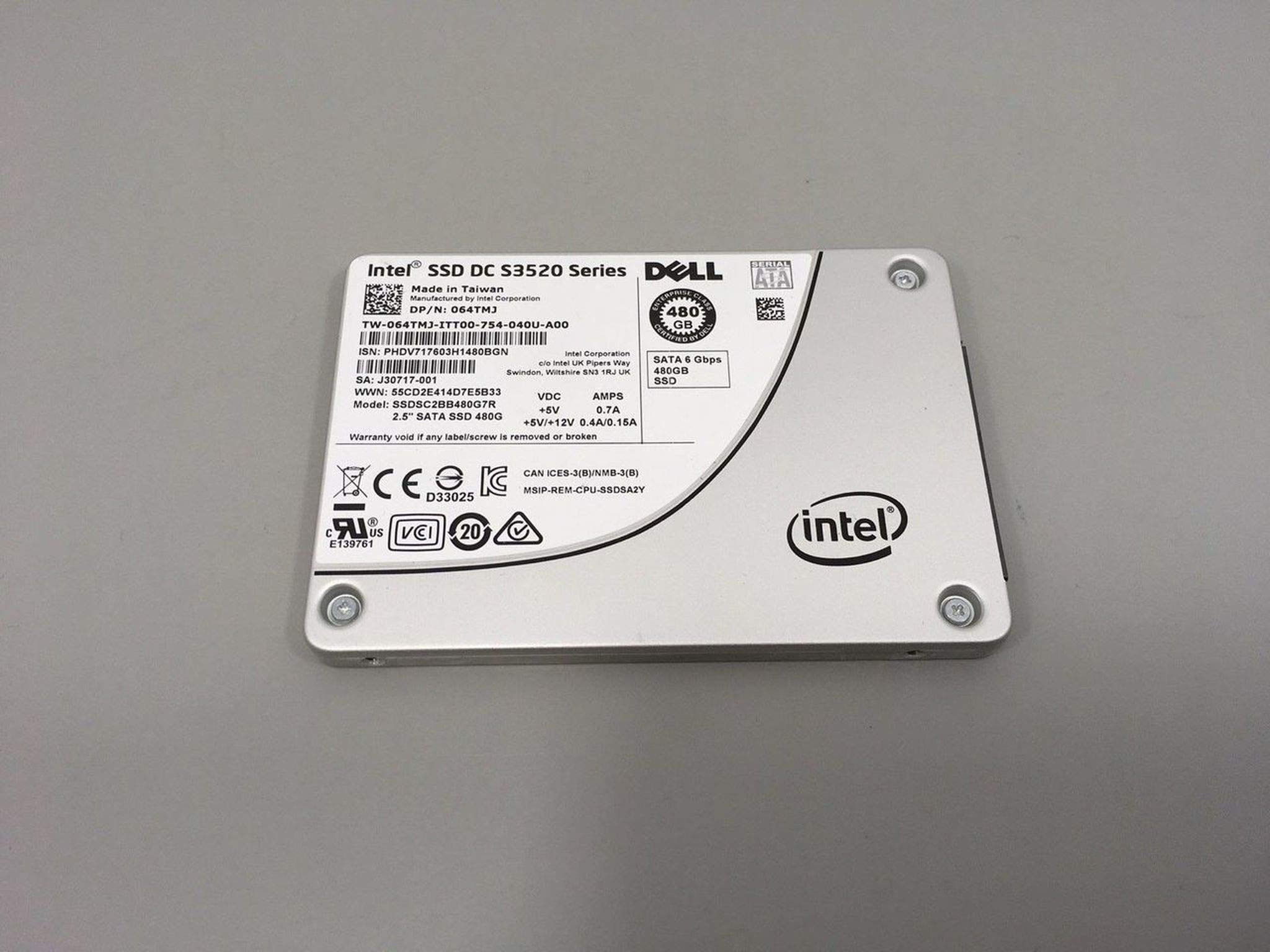 The Nekid Cow 400-APCG TNC Genuine G13 400-APCG 480GB SATA 25 SSD