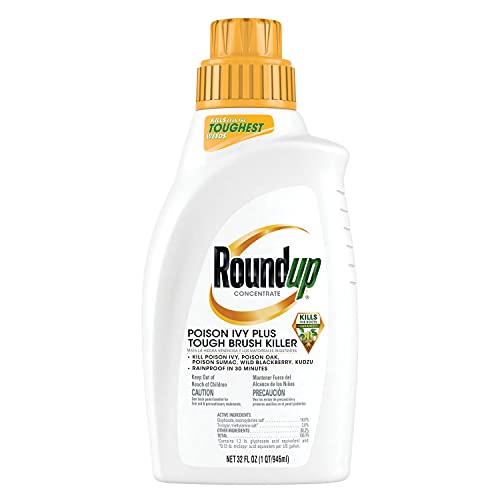 Roundup Concentrate Poison Ivy Plus Tough Brush Killer, 32 oz. (2-Pack)