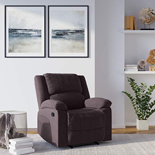 Relax A Lounger Warren Reclining Armchair, Standard, Chocolate
