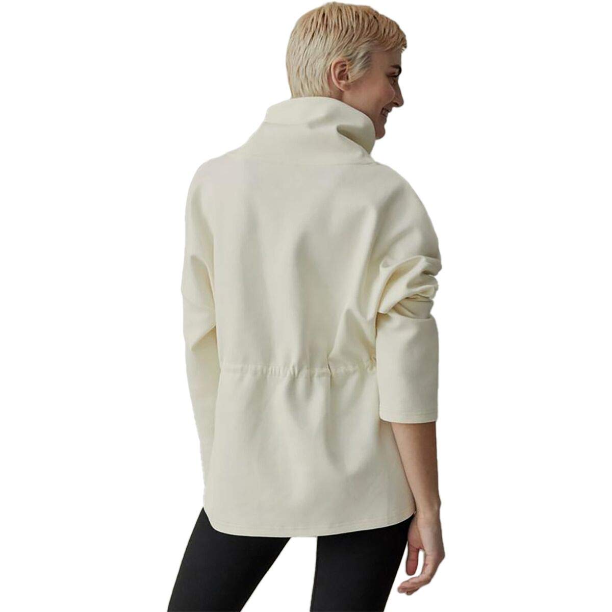 Varley Women's Barton Sweatshirt, Eggnog, Off White, M