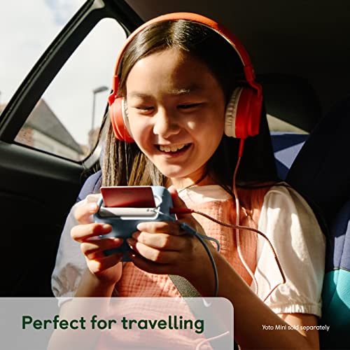 Yoto Mini Adventure Jacket in Fruit Punch (Orange) with Matching Wrist Lanyard – Accessory for Kids Yoto Mini Audio Player, Anti-Slip Silicone Skin Cover, Fitted Protective Sleeve Case