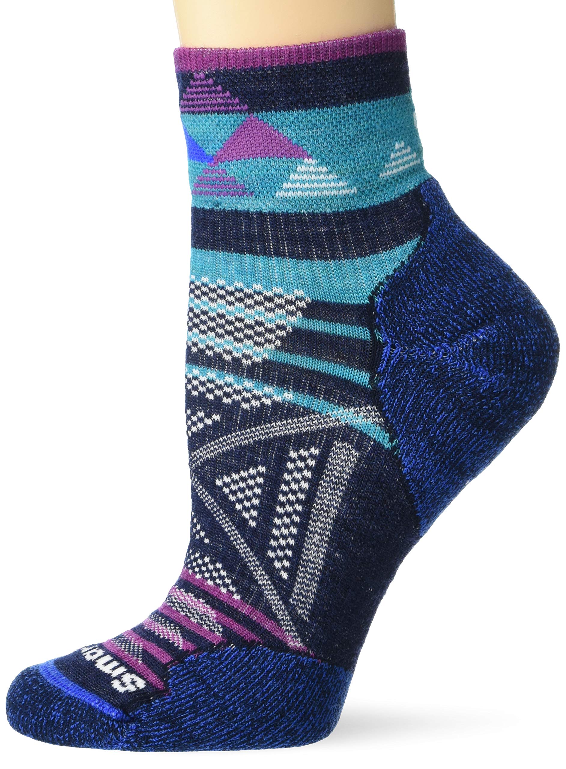 Smartwool Women's PhD Outdoor Light Pattern Mini DEEP NAVY S