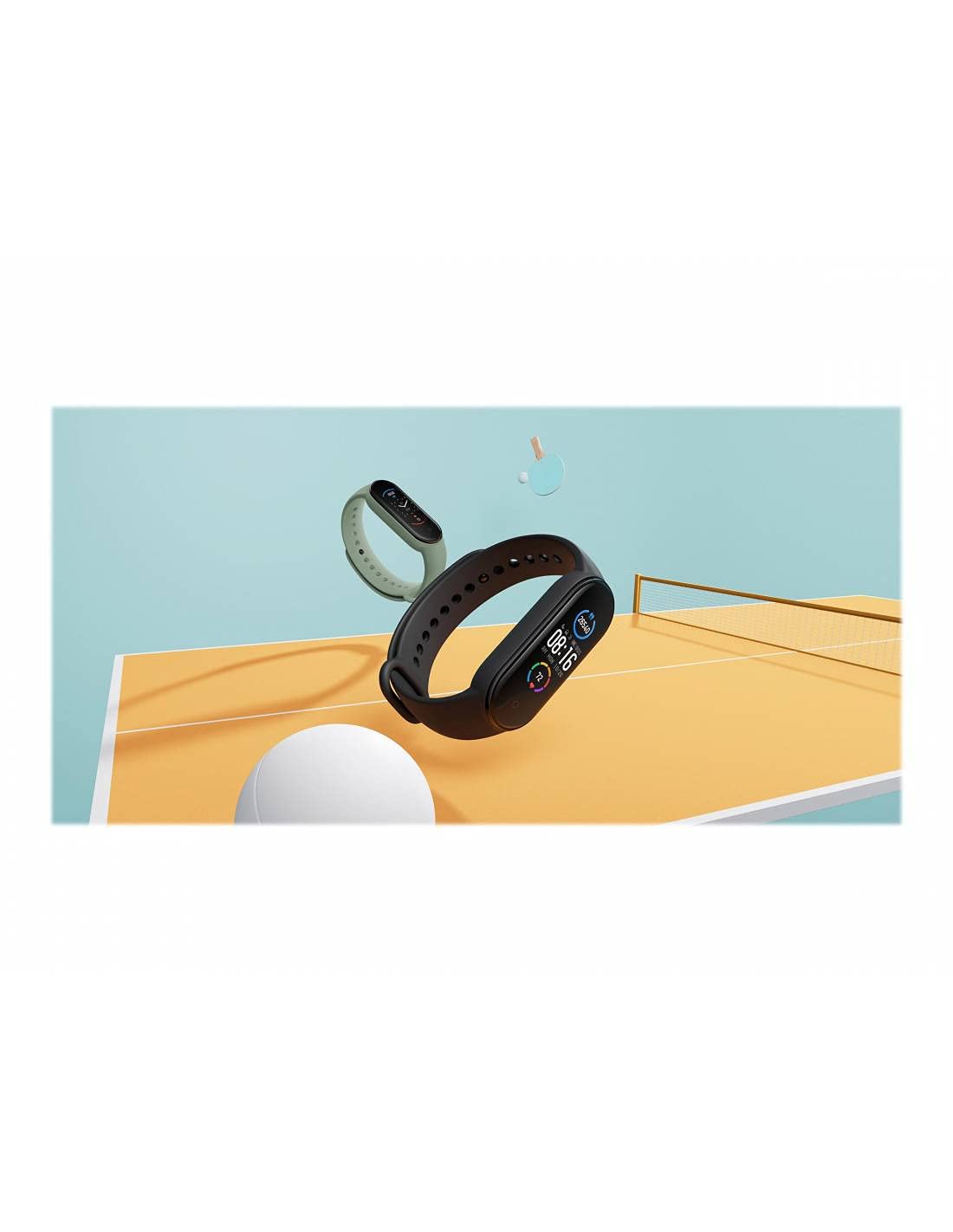 Xiaomi Mi Band 5 Smart Wristband 1.1 inch Color Screen Miband with Magnetic Charging 11 Sports Modes Remote Camera Bluetooth 5.0 Global Version - Black