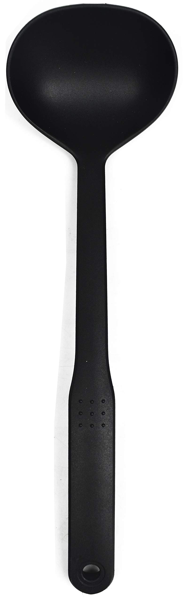 Set of 12 Nylon Cooking Utensils - Slotted Spoon/Solid Spoon/Slotted Spatula/Solid Spatula/Ladle/Pasta Fork - 11.75" to 12.5" (12)