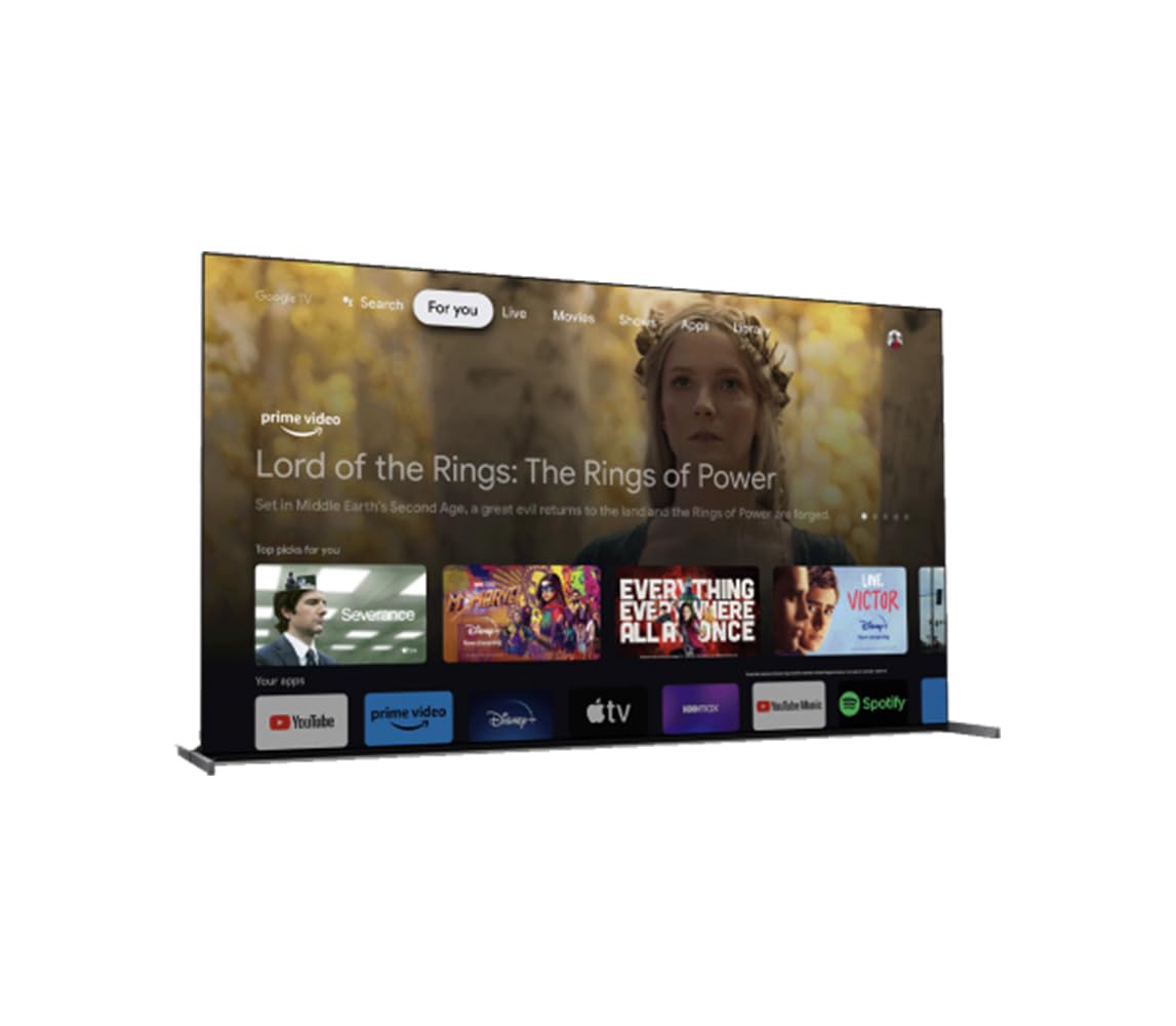 Sony XR83A80L 83 inch 4K HDR OLED Smart Google TV with PS5 Features with a VMPL50A-B1 Tilting Wall Mount for 32 Inch-85 Inch Flat Screen TVs and HDTV Screen Cleaner Kit (2023)