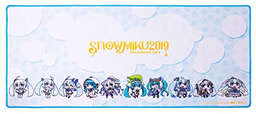Thermaltake Tt Esports Dasher Extended Hatsune Miku Limited Edition Gaming Mouse Pad Snow Miku 2019 Edition Semi-Coarse Surface Non-Slip Rubber Base 35.43”X15.75”X0.16” MP-DSH-Blksxs-09