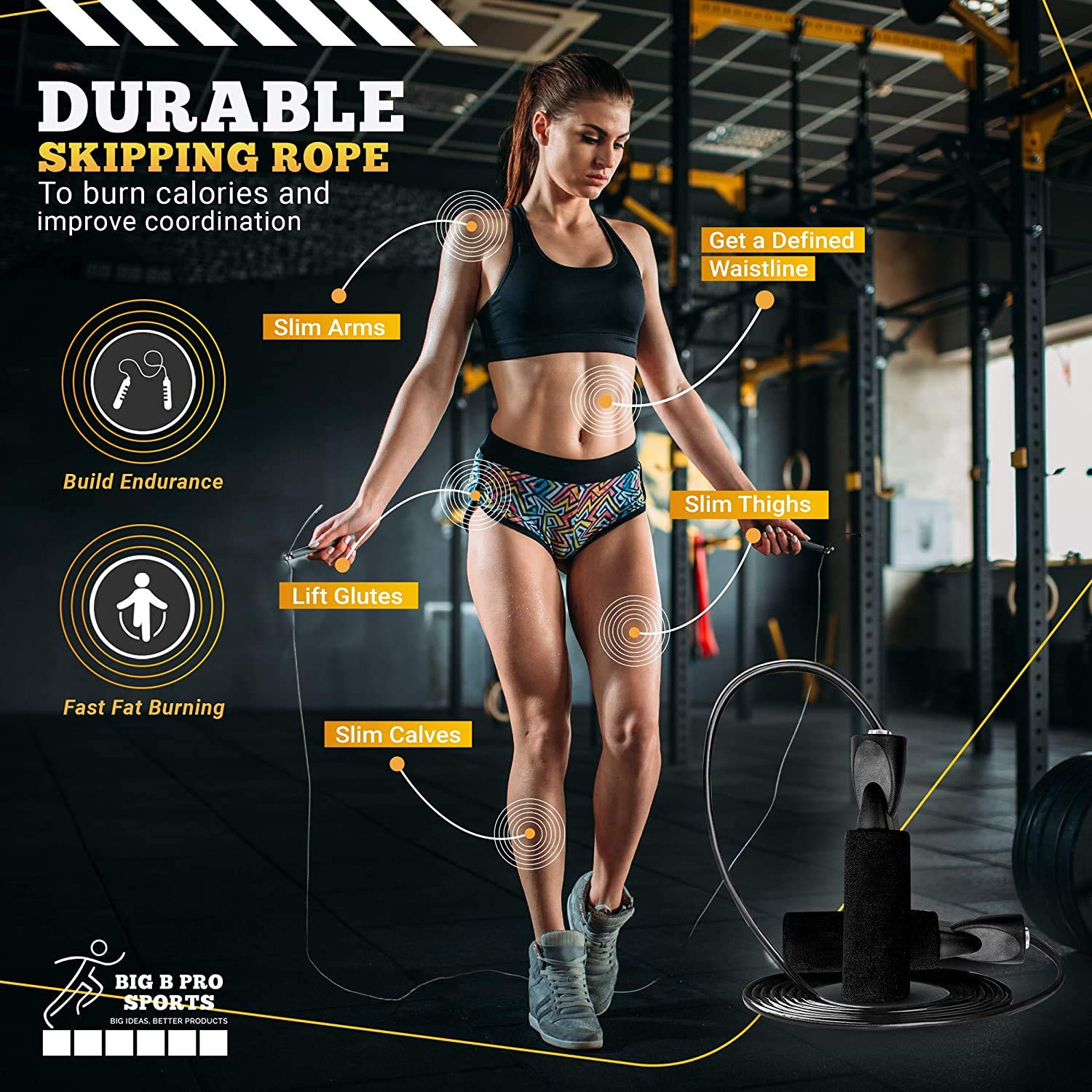 Speed & Agility Training Set (Orange)- Agility Ladder, Football Cones, Running Parachute, Jump Rope, Hurdles & Resistance Bands