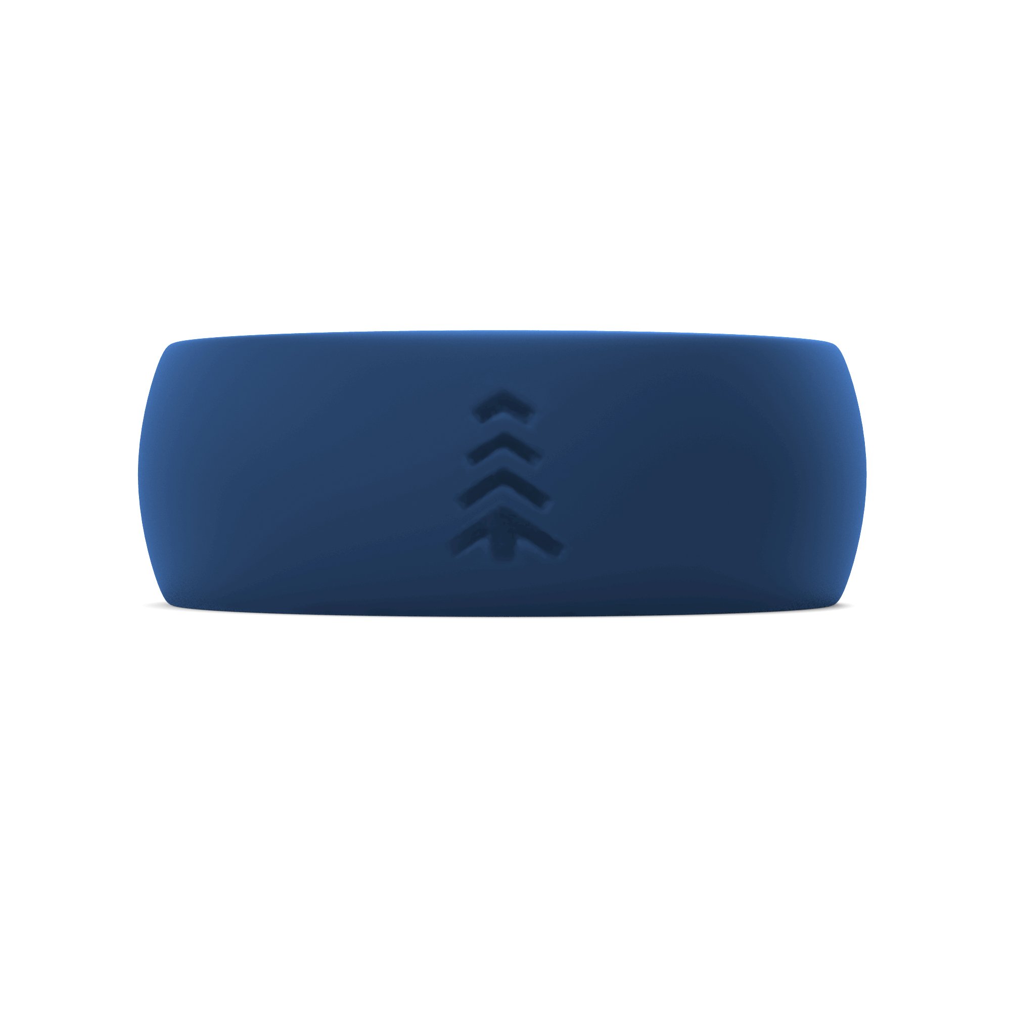 Silicone Wedding Ring for Men. Rubber Wedding Band for Every Day Use - Weight Training, Sports, Military, Work, Hunting, Travel and Outdoors, Blue - Size 13