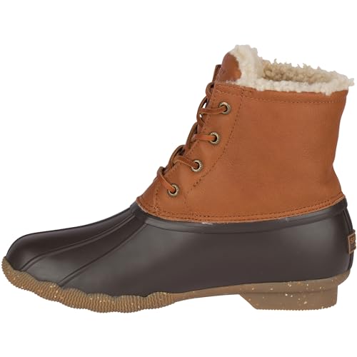 Sperry Womens Saltwater Winter Lux Boots, Tan, 11